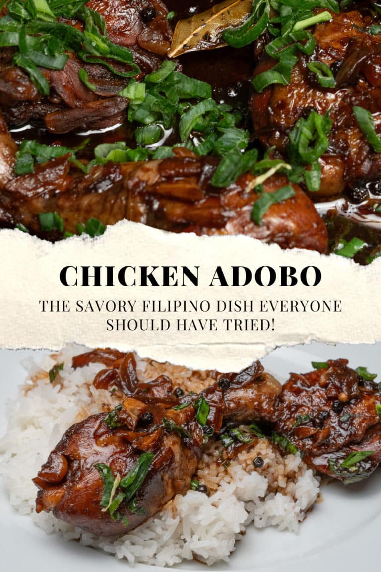 Filipino Chicken Adobo, the most savory chicken stew recipe ever?!
