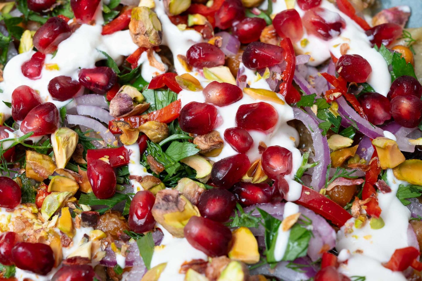 Oven Roasted Eggplant on Tahini Yogurt - Mutabbal recipe