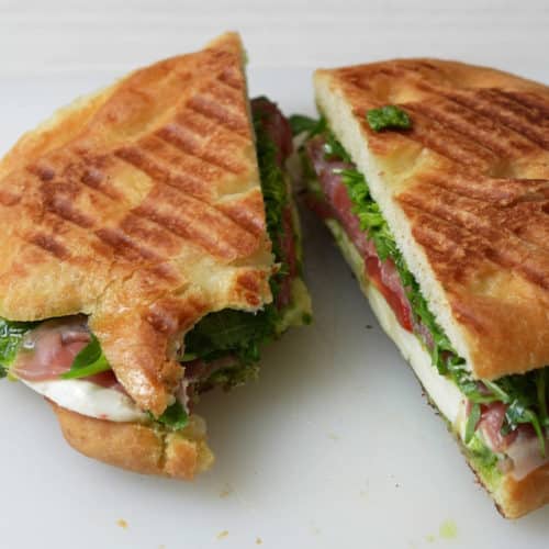 Best Italian Pesto Ham and Cheese Sandwich Recipe