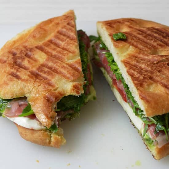 Best Italian Pesto Ham and Cheese Sandwich Recipe
