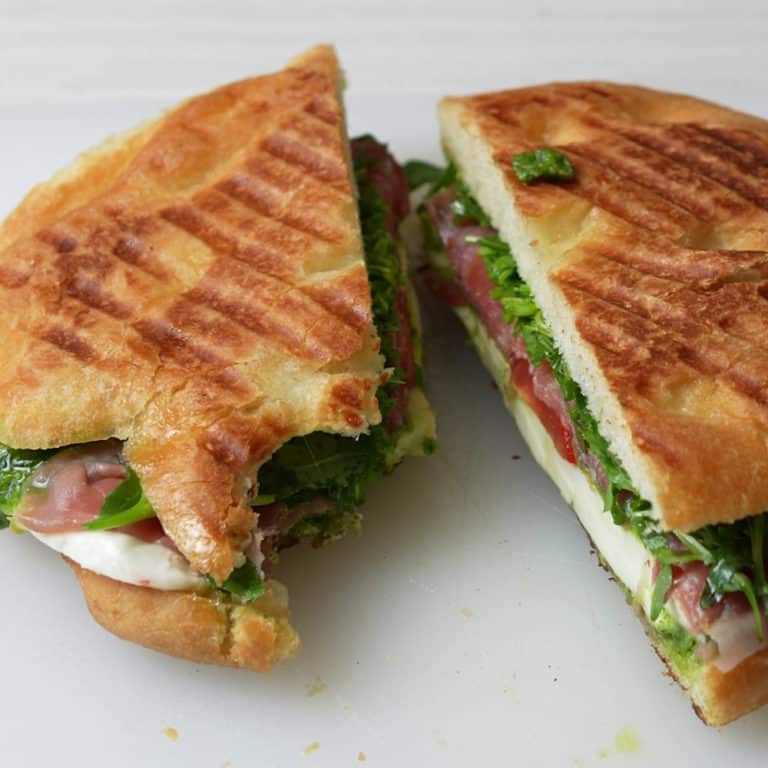 Best Italian Pesto Ham and Cheese Sandwich Recipe