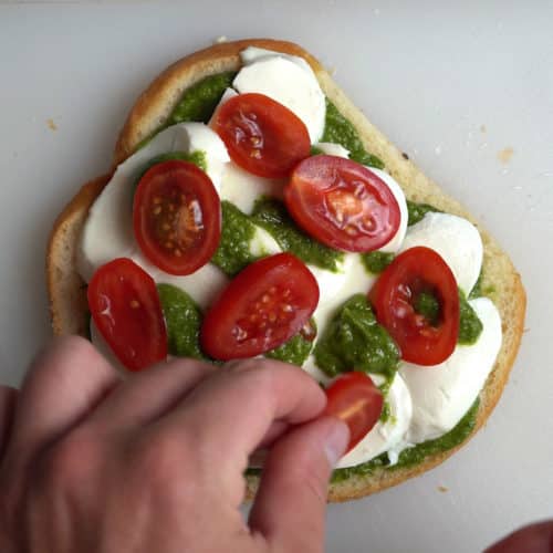 Best Italian Pesto Ham and Cheese Sandwich Recipe